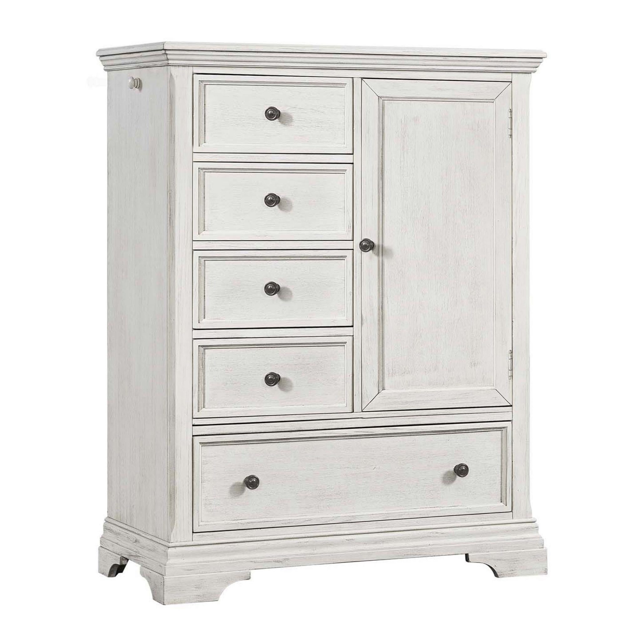 Olivia Chifferobe | Brushed White - WestWoodBaby